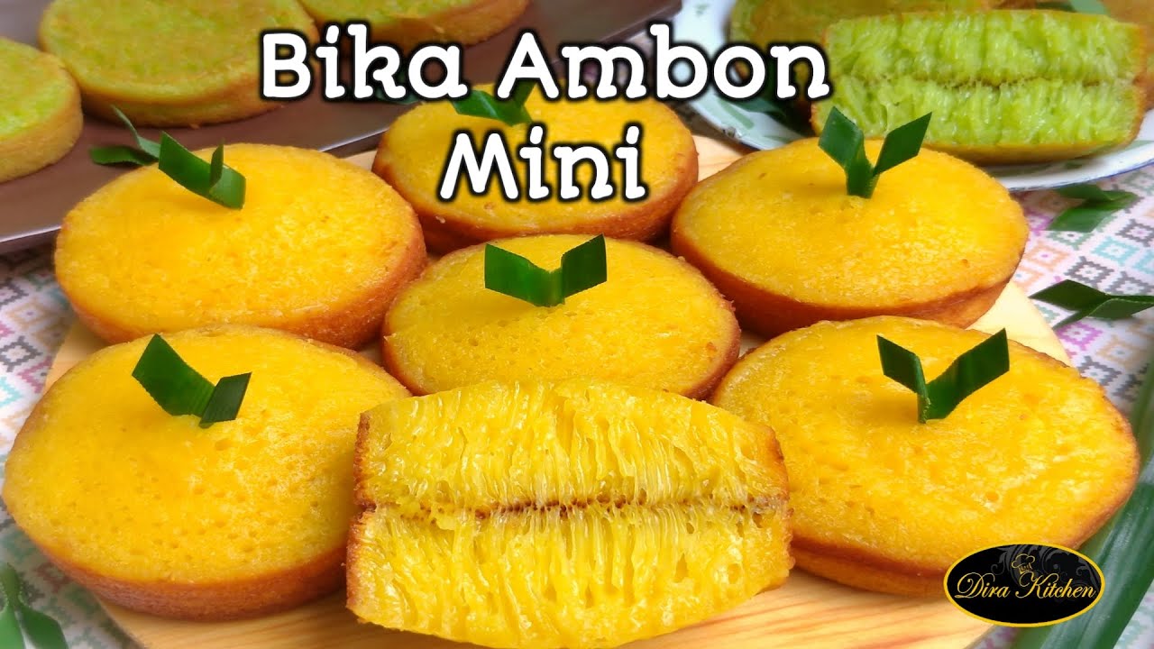 Membuat Bika Ambon Mini - YouTube