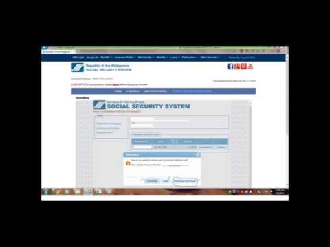 Payment Reference number for SSS Contribution - YouTube