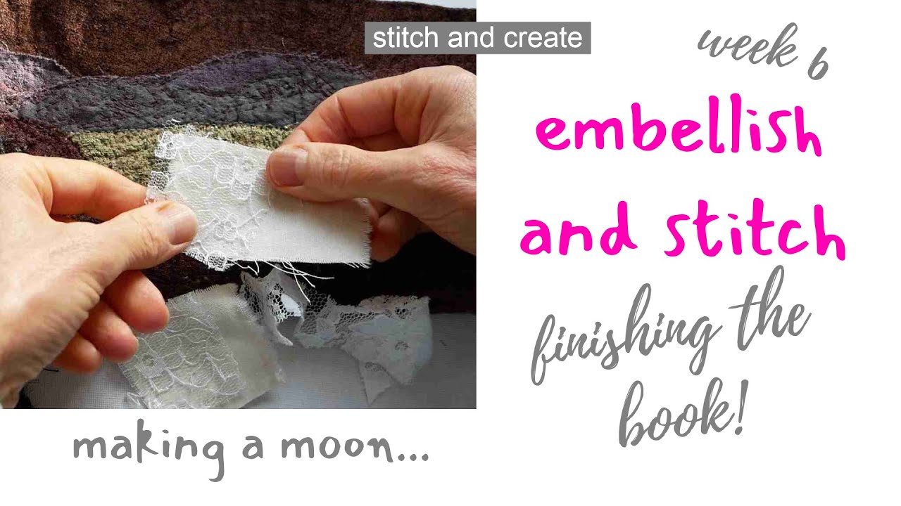 stitching the art book together - YouTube