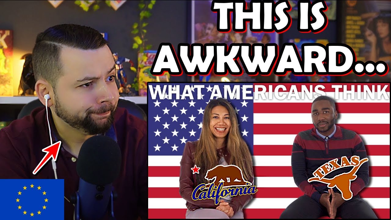 European Reacts to What Americans Really Think About Different States ...