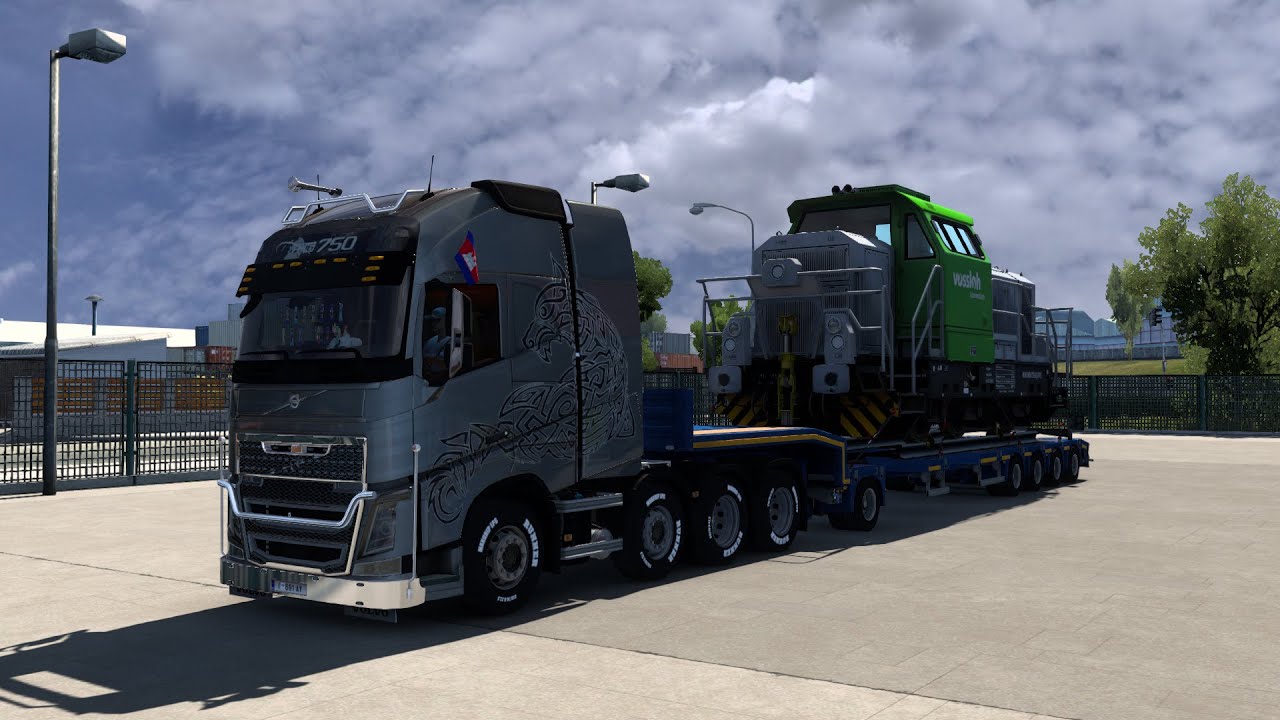 Volvo FH 770 hp | Brno to Amsterdam | ETS2 1080P + Keyboad - YouTube