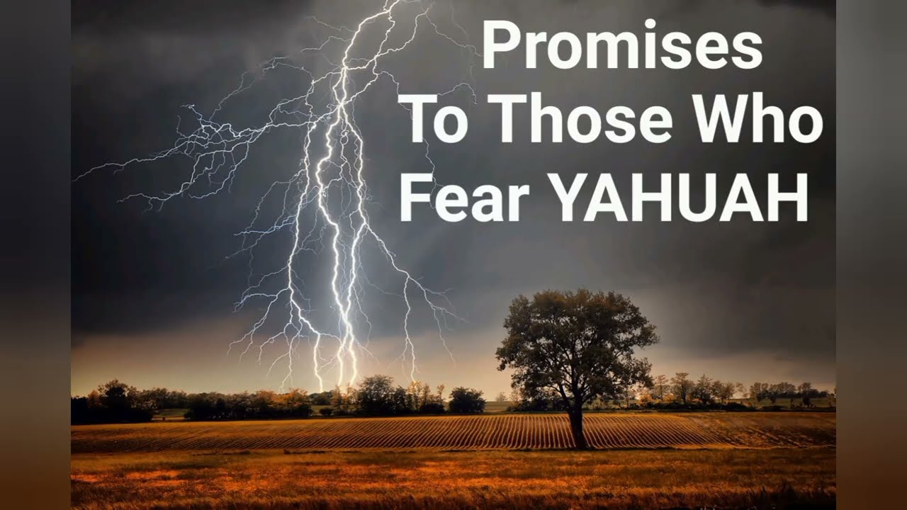 Promises to those who fear YAHUAH - YouTube