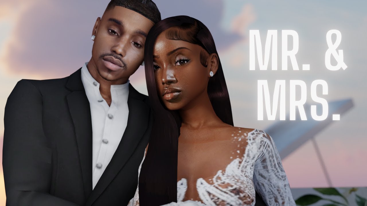 Sims 4 CAS | Mr. & Mrs. Mayers + CC Folder & Sim Download - YouTube