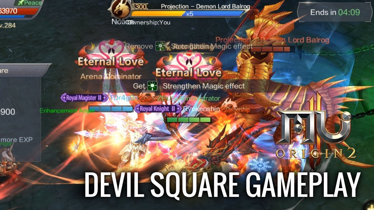 MU Origin 2 - Devil Square gameplay - YouTube