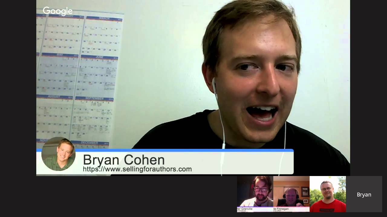 Episode #116 – Selling for Authors with Bryan Cohen - YouTube