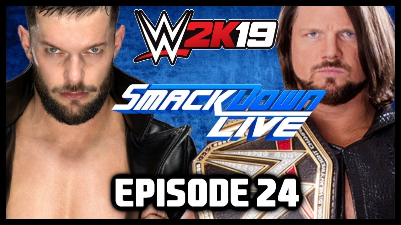 WWE 2K19 - WWE Universe Mode - Smackdown Live Episode 24 - YouTube
