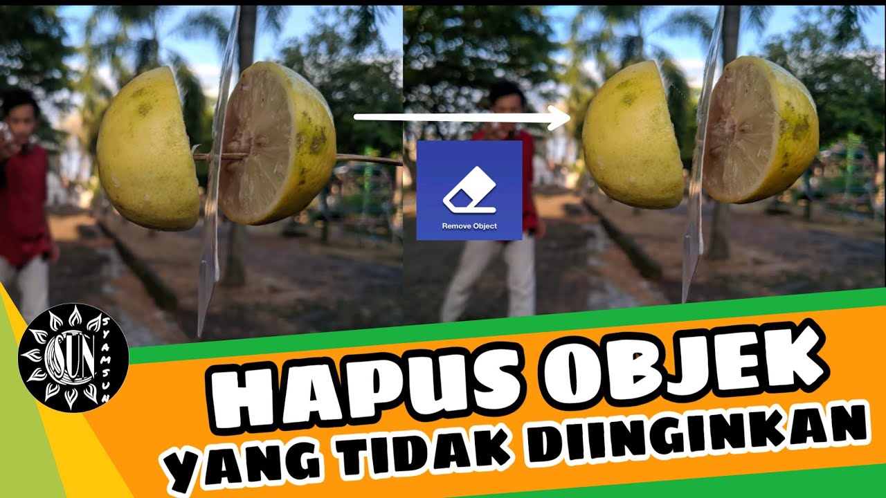 TUTORIAL EDIT FOTO | HAPUS OBJEK YANG TIDAK DIINGINKAN - YouTube