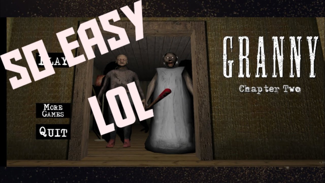 granny chapter 2 speed run with granny - YouTube