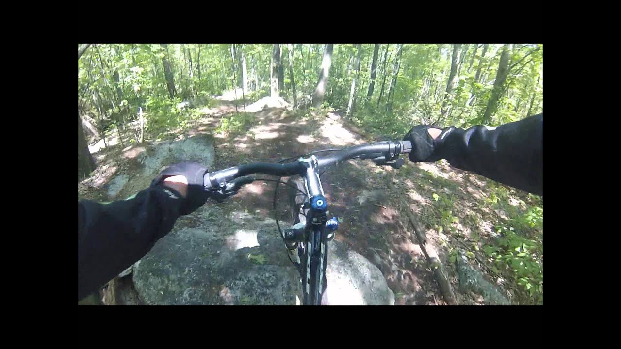 New Bootleg Trail at Rocky Ridge Park York, PA - YouTube