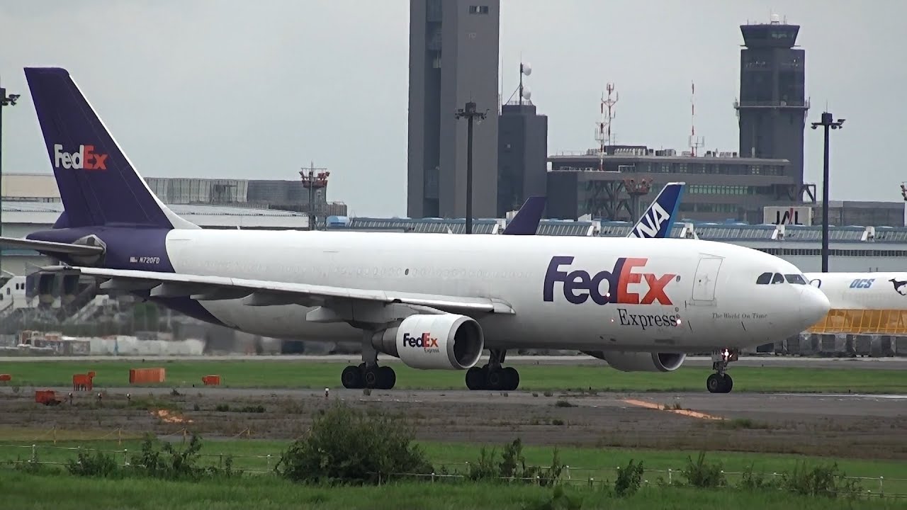 FedEx Airbus A300-600F N720FD Takeoff from NRT 16R - YouTube