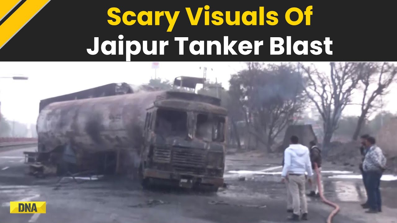 Jaipur Accident: Chilling Visuals Of Explosion, Death Toll Climbs To 7 ...