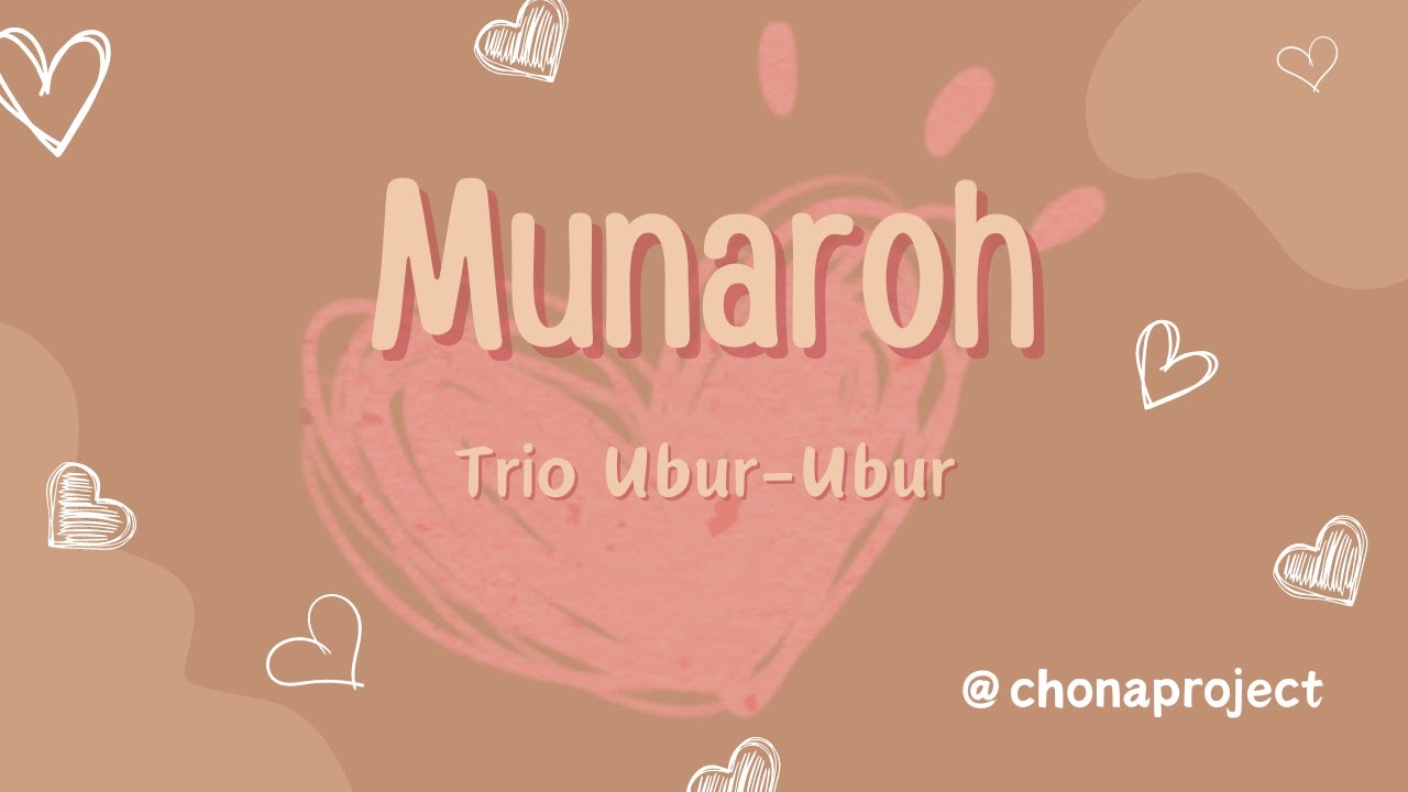 Munaroh Bang Ocid Datang (Lyric) - Trio Ubur-Ubur dance tiktok Acordes ...