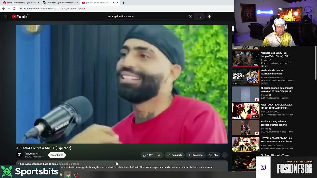 WESTCOL REACCIONA A LA TIRADERA DE ARCANGEL a ANUEL - YouTube