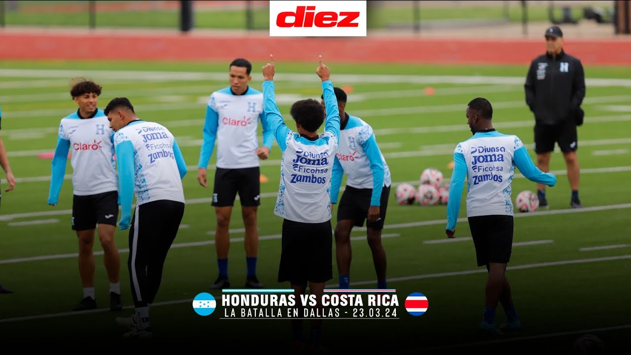 Así fue el primer entrenamiento de Honduras en Frisco, Texas - YouTube