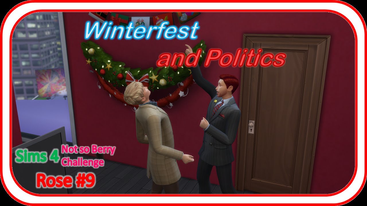 Sims 4 - Not so Berry Challenge Rose Generation #9 - YouTube