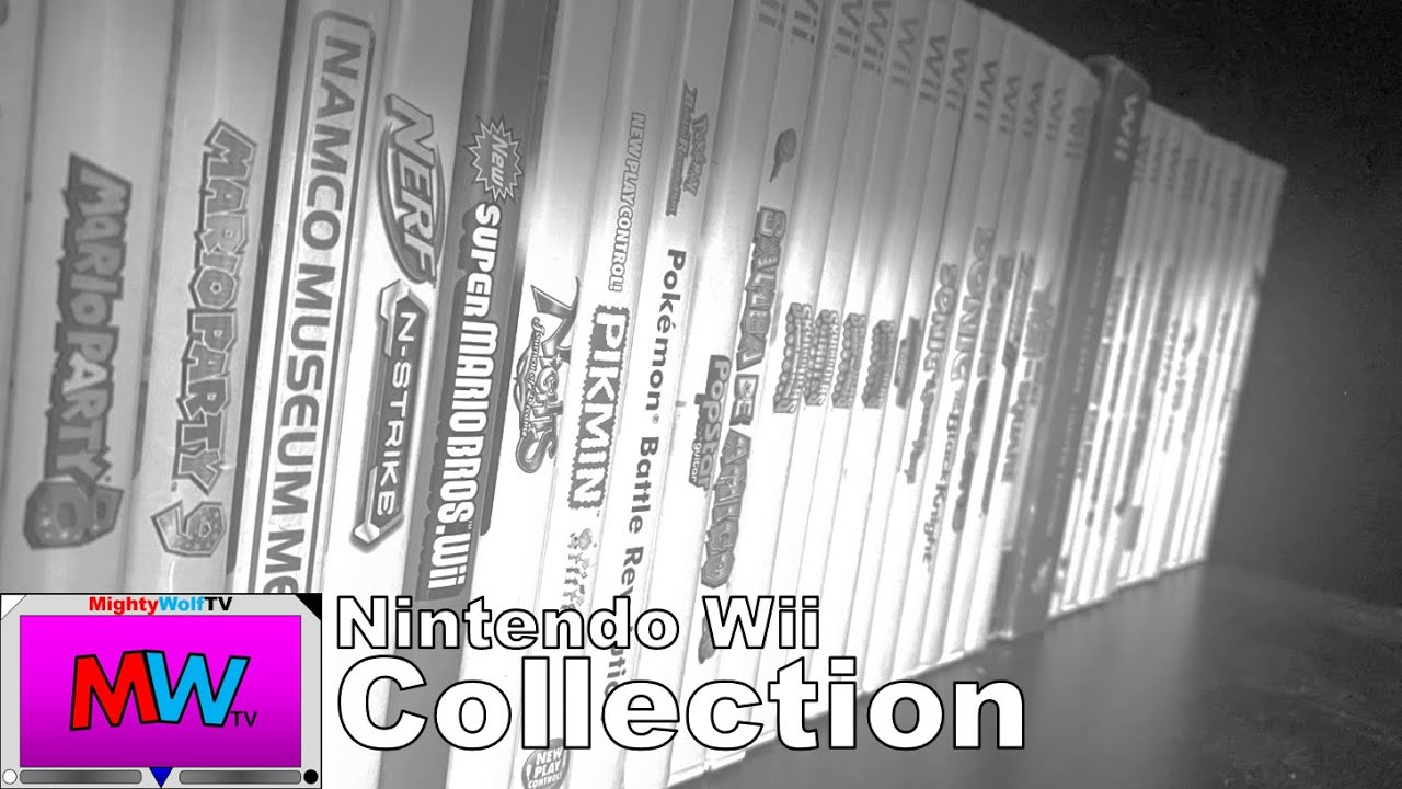 My Nintendo Wii Game Collection January 2025 - YouTube