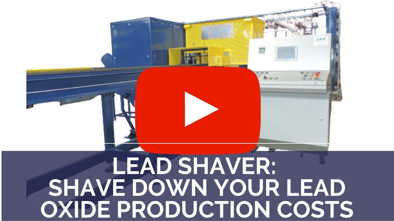 CAM Lead Shaver: the first machine for producing ball mill feed ...
