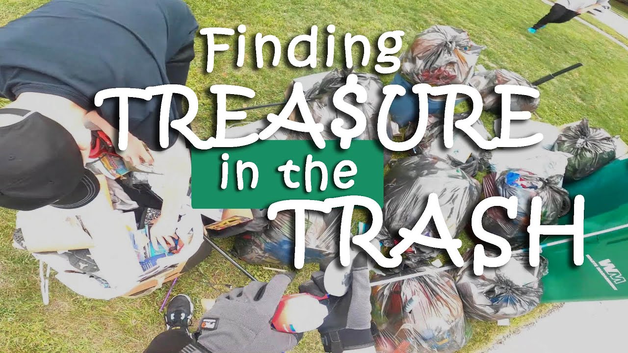 Trash Picking And Finding Treasure - YouTube