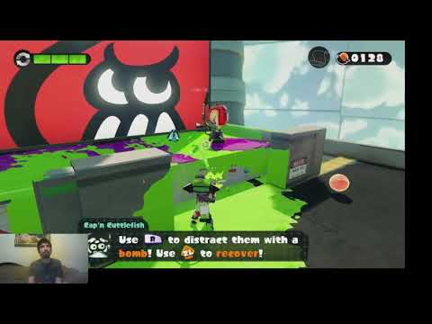 Playing Splatoon Single Player Episode 1 - Finding the First Zapfish ...