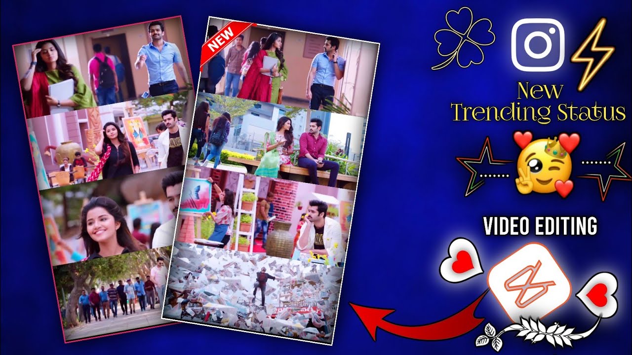 4 Layer Video Editing | 4k Hd Video | New Instagram Reels 😍 - YouTube