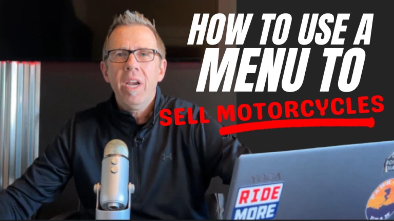 Menu Secrets That Sell Motorcycles - YouTube