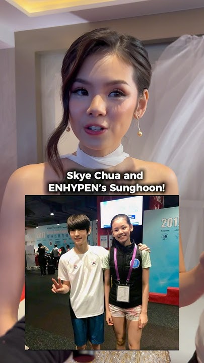 Skye Chua and ENHYPEN’s Sunghoon - YouTube