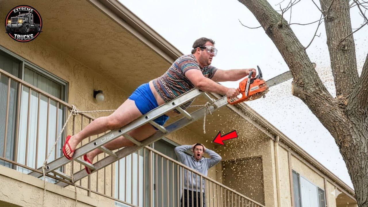 Idiots With Chainsaws: Extreme Tree Cutting Fails & Dangerous Logging ...
