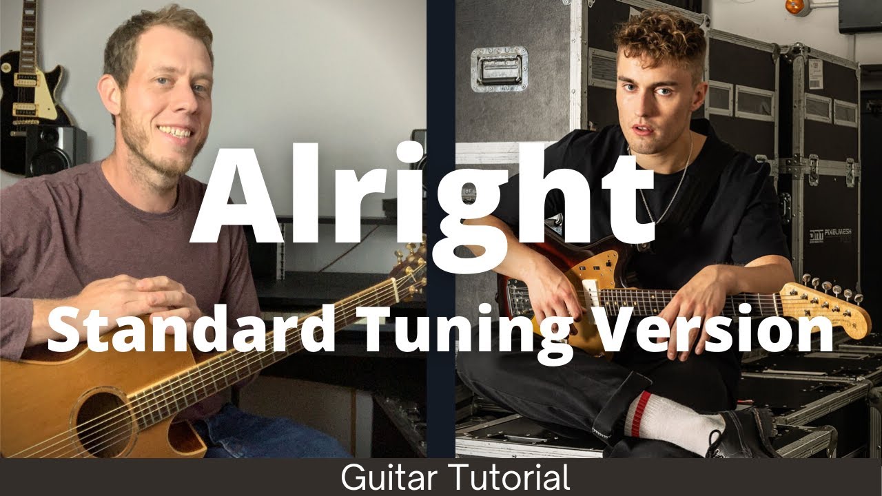 Alright by Sam Fender Guitar Tutorial (Standard Tuning Version) - YouTube