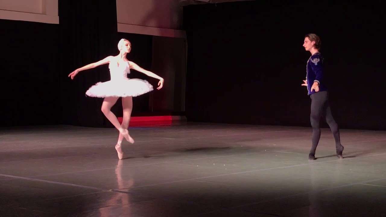 Mikaela and Zane, White Swan Pas de Deux 2019 - YouTube