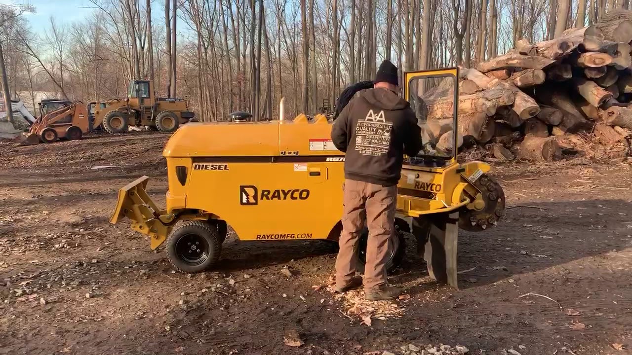 2018 Rayco RG70X - Stock 3096 - YouTube