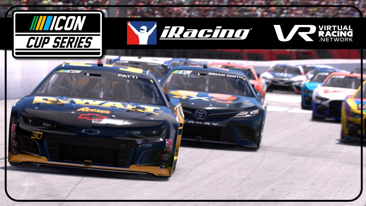 01 2008 ATLANTA // iRacing ICON Cup Series // eNASCAR Next-Gen // 4K ...