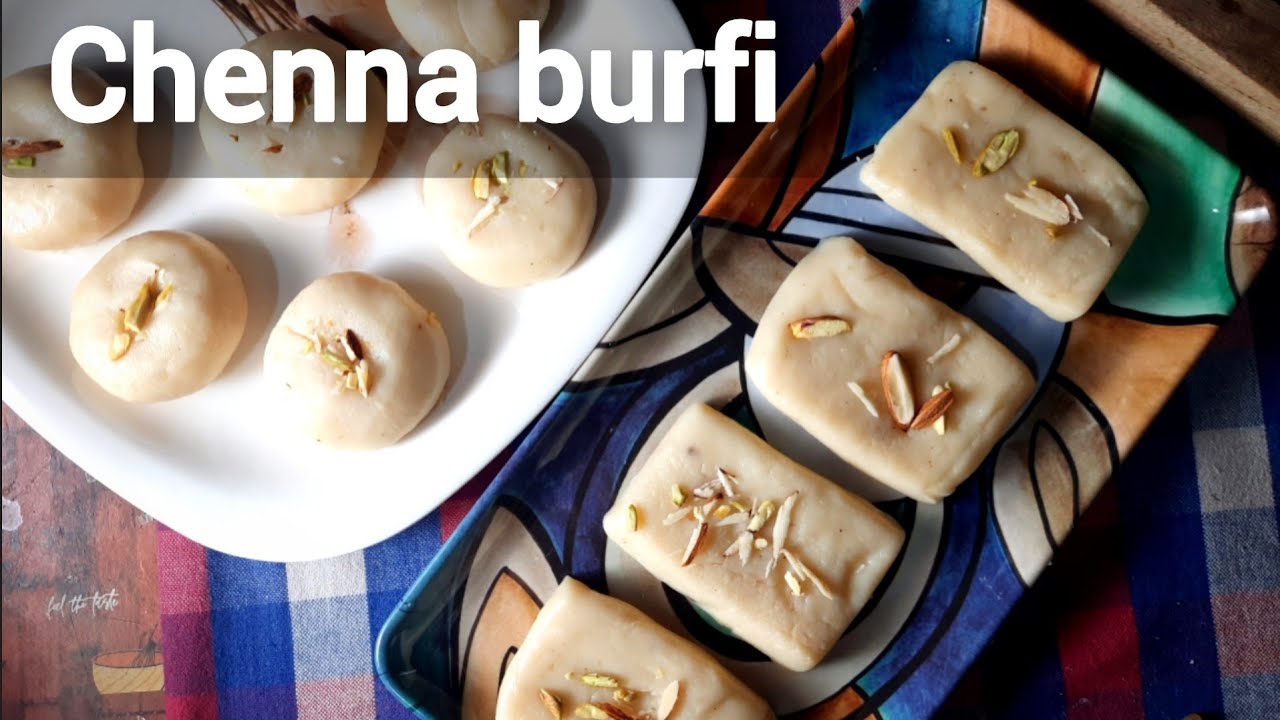 Chenna burfi | milk sweet | chenna sweet| Basava's kitchen - YouTube