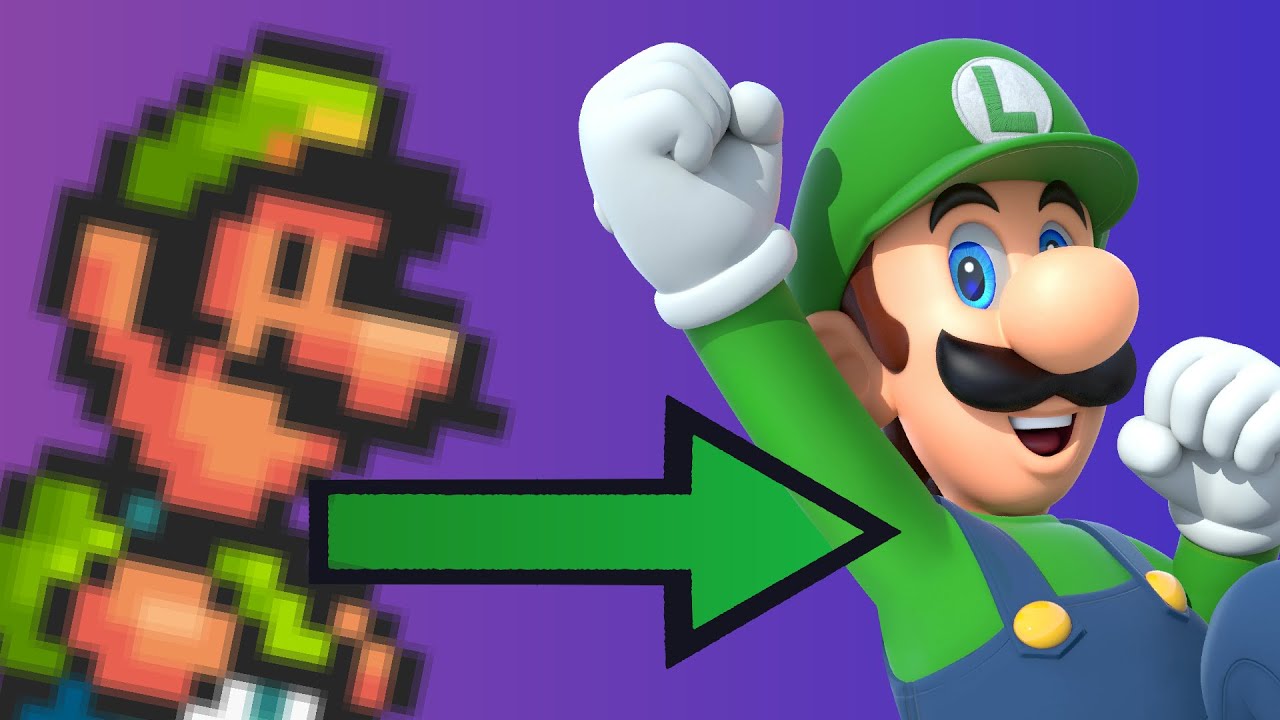 The Evolution of Luigi's Personality - YouTube