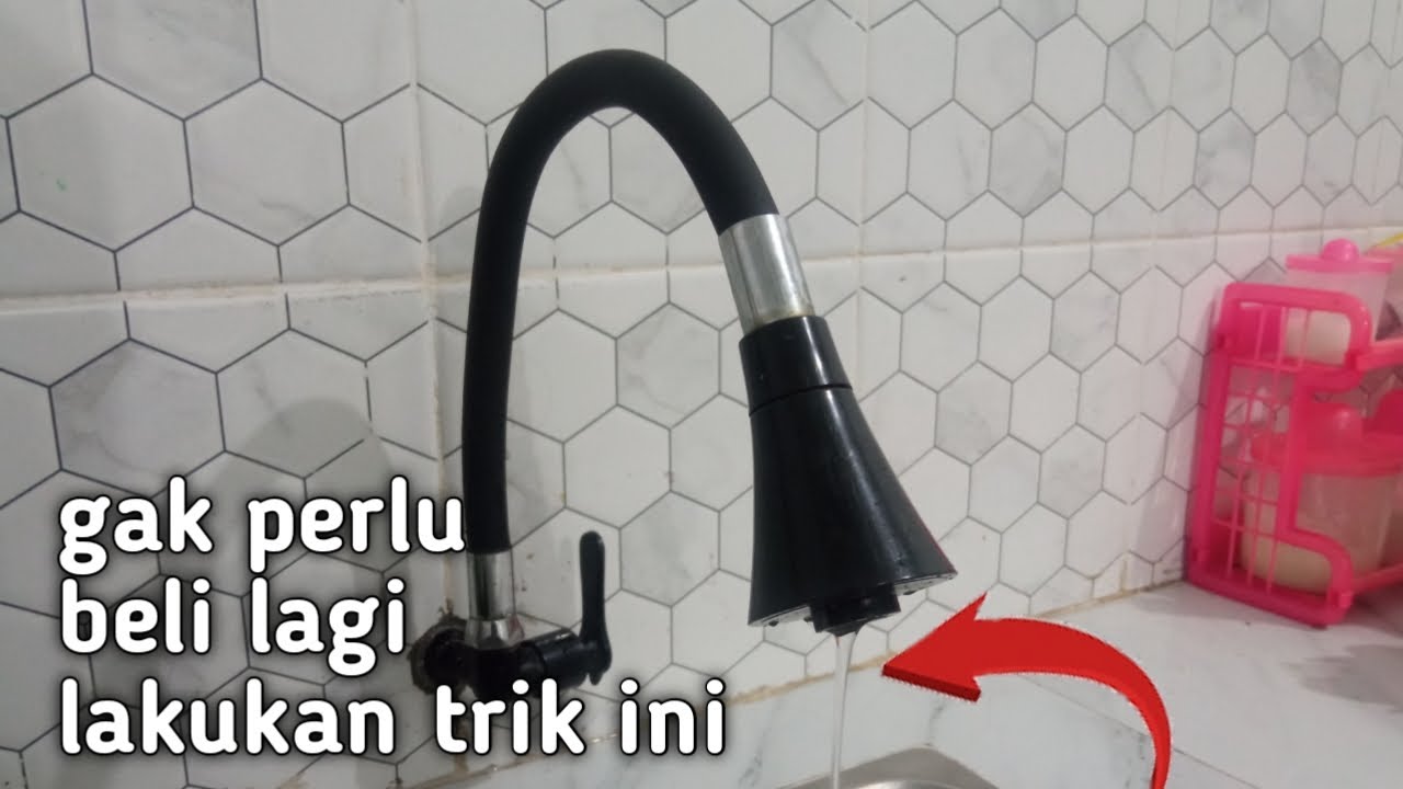 CARA MENGATASI KRAN WASTAFEL YANG BOCOR || KRAN ANGSA AIR BOCOR - YouTube