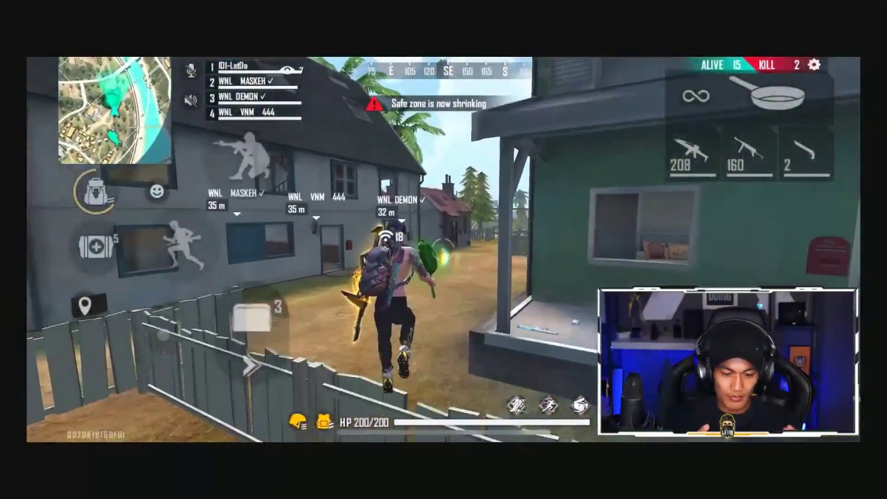 GAMING ROOM TOUR LETDA HYPER | GARENA FREE FIRE |KING OF MP40 | LETDA ...