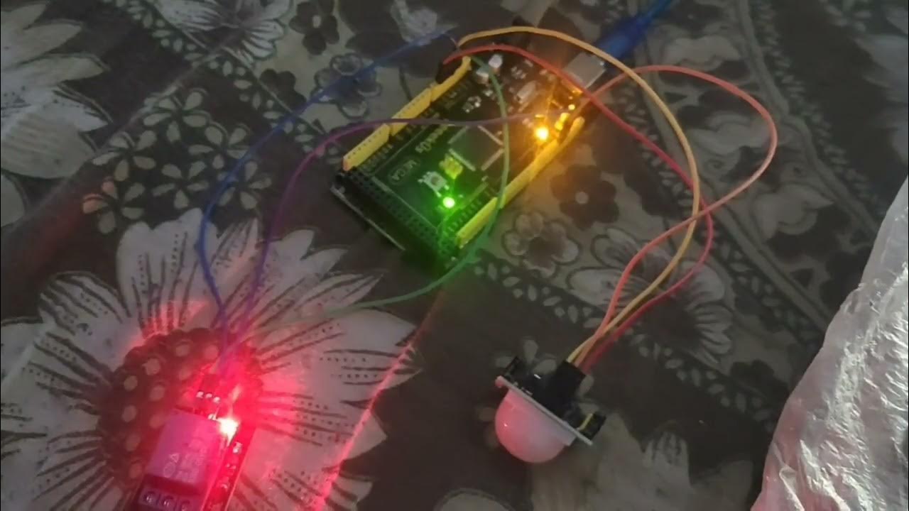 Lab 7 – Interfacing Arduino with PIR motion sensor and Relay - YouTube