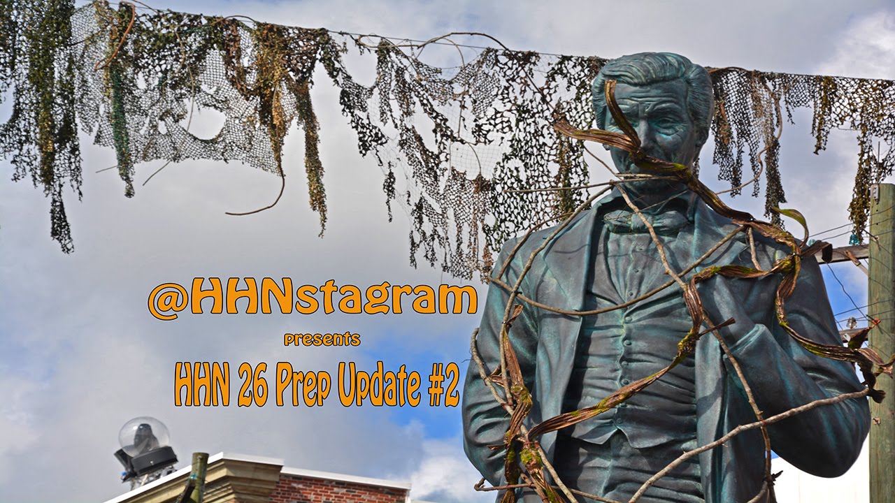 HHN 26 Prep Update #2 - YouTube