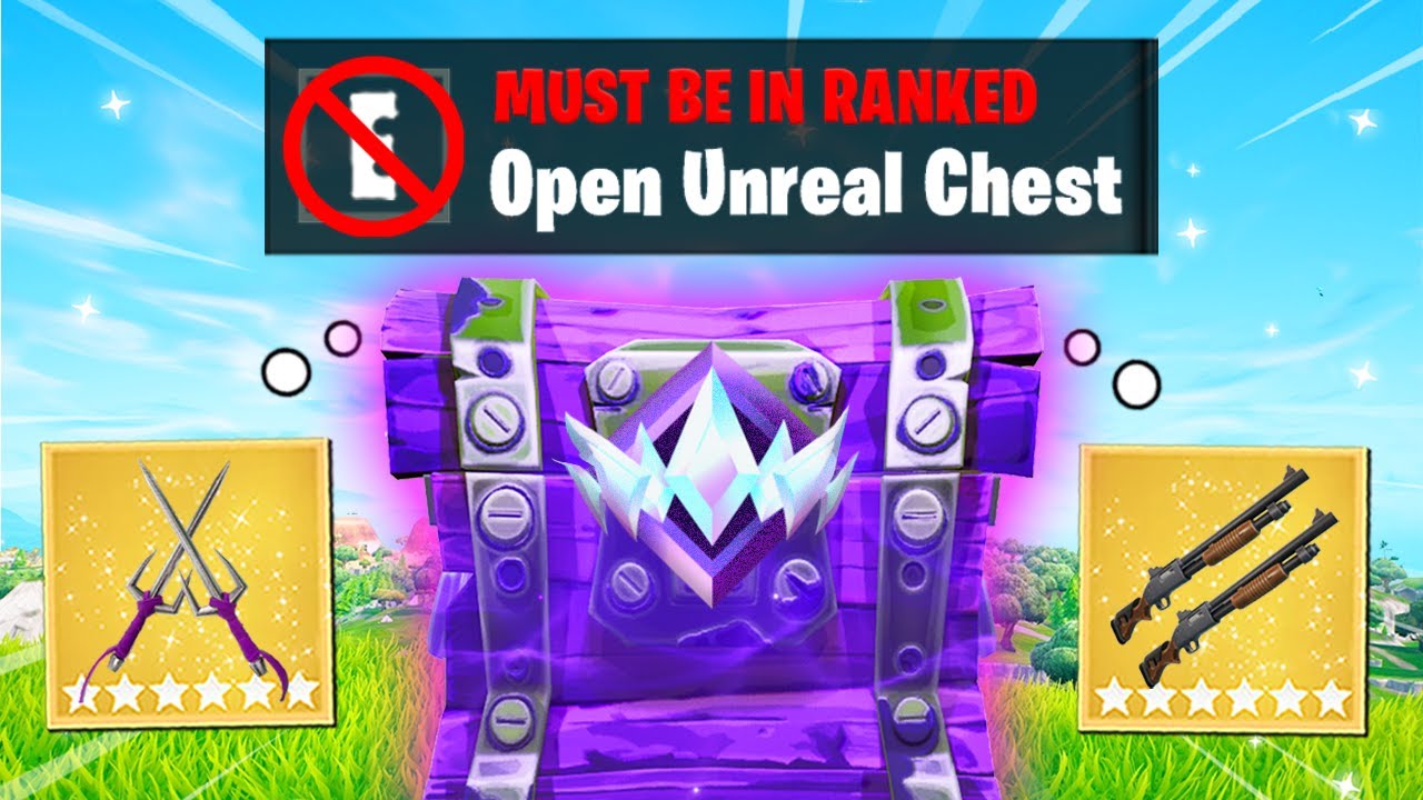 The *RANKED* ONE CHEST Challenge in Fortnite - YouTube