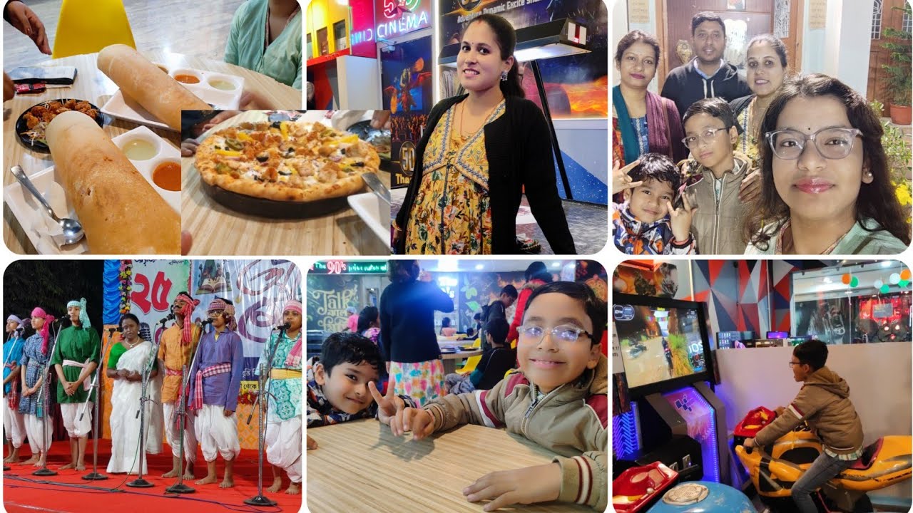 বহরমপুর রবীন্দ্রসদন ও mohon mall গিয়ে full family enjoy #bengalivlog ...