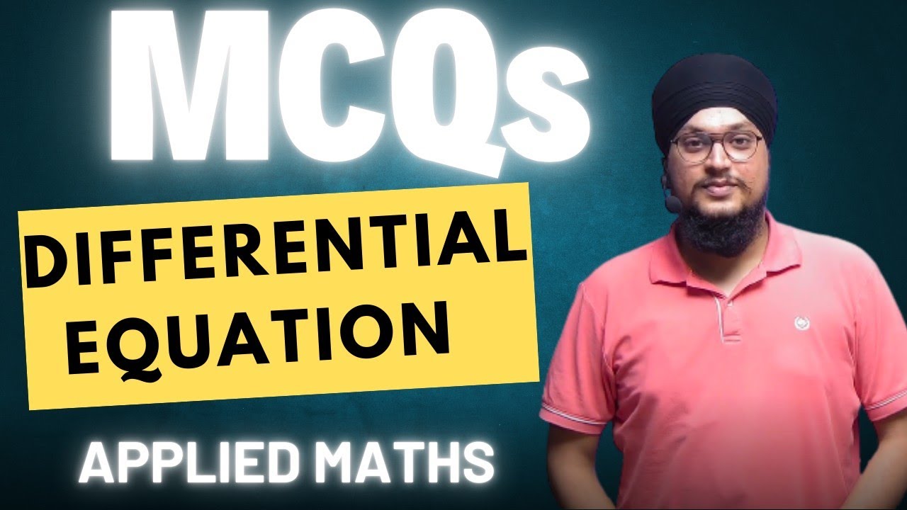 Differential Equation : MCQs | Applied Maths | Class 12th | IDS Sir ...