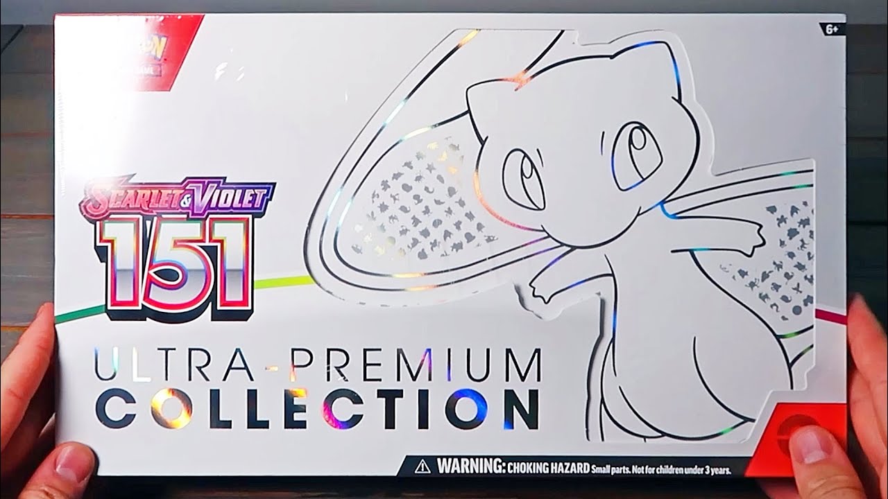 Unboxing Pokemon Scarlet and Violet 151 Collection Ultra-Premium ...