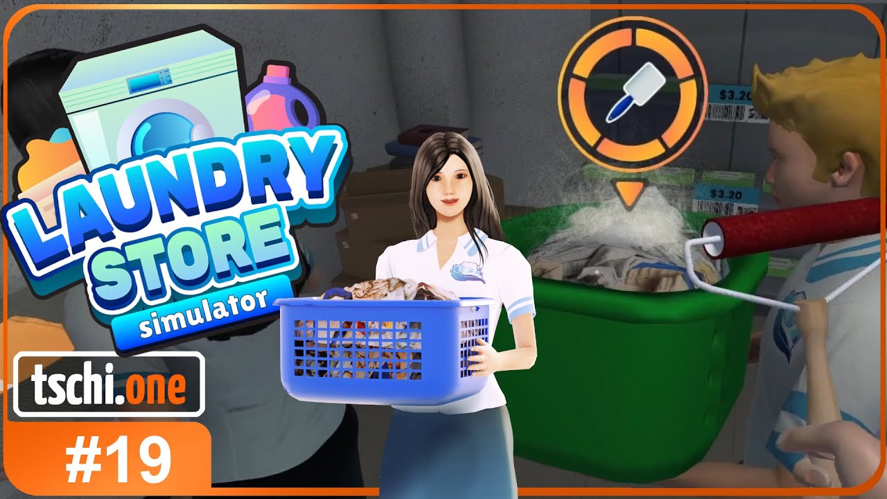 #19 HALLO SIR! II LAUNDRY STORE SIMULATOR - YouTube