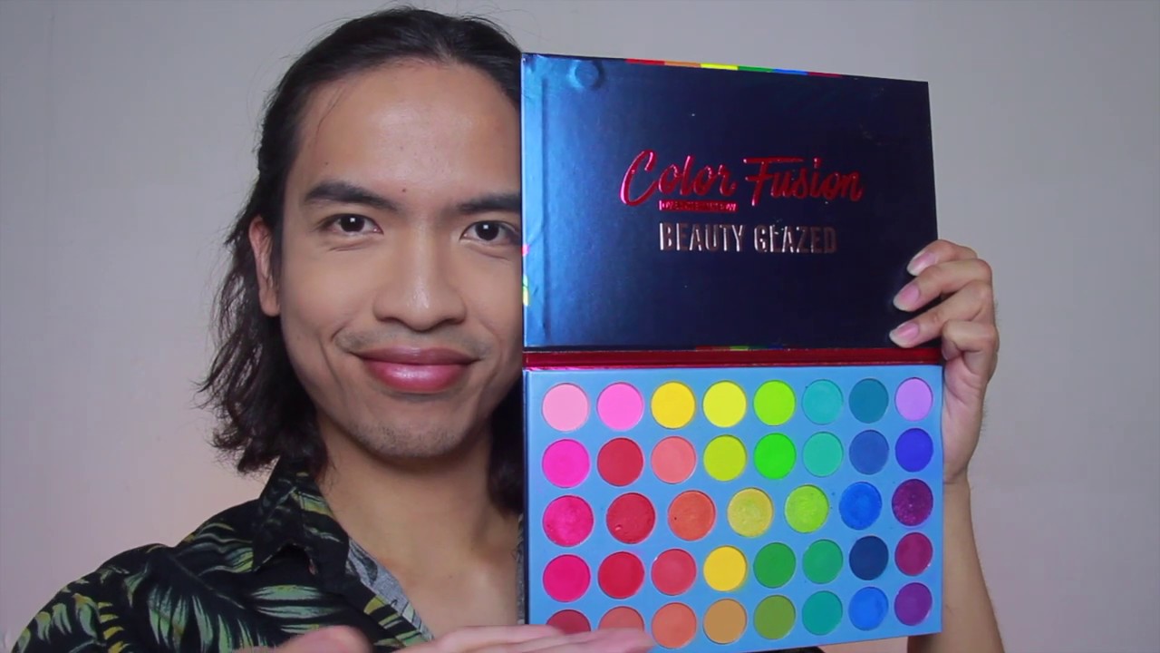 BEAUTY GLAZED COLOR FUSION (SWATCHES & APPLICATIONS) - YouTube