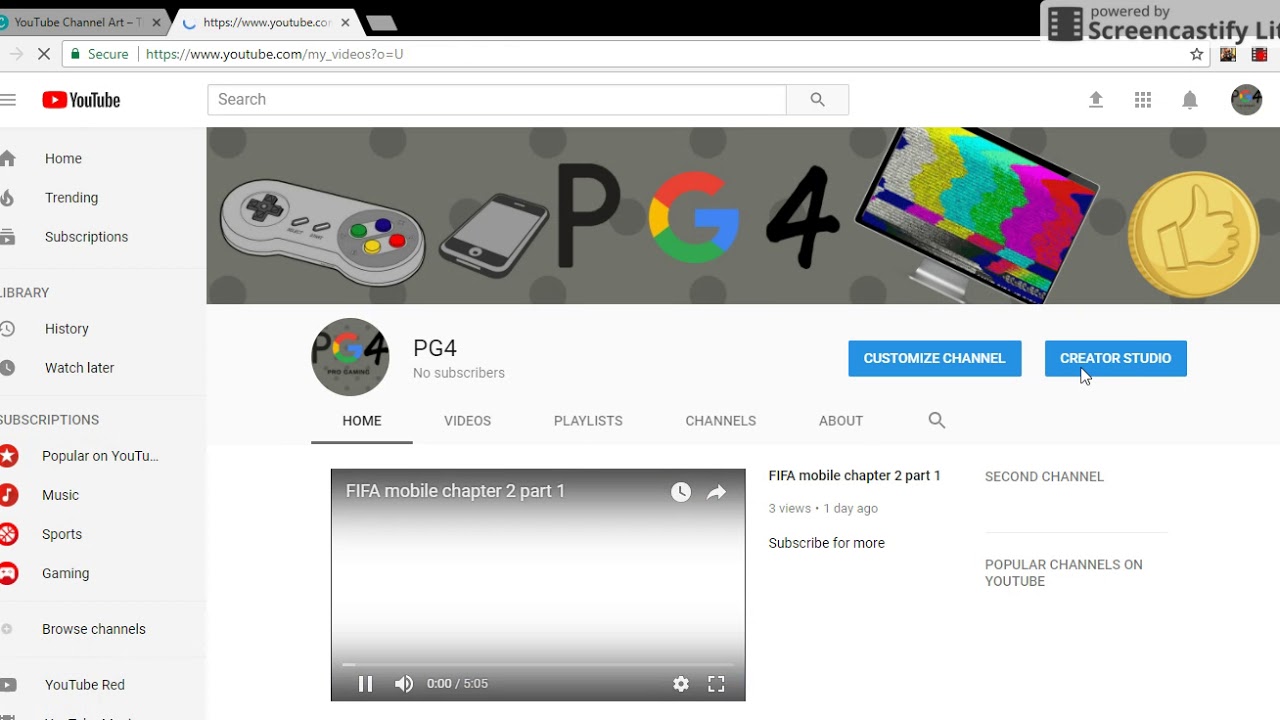 How To Unlock Custom Thumbnails - YouTube