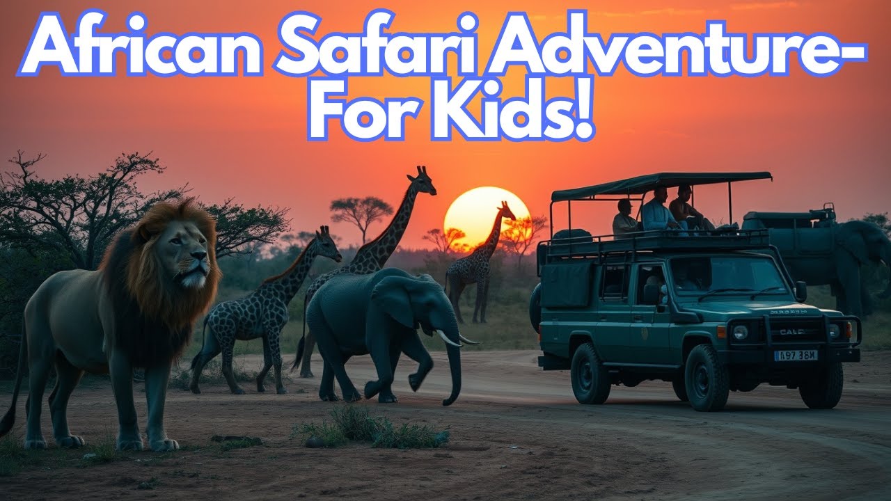 Amazing African Animals! 🌍🐆 Discover Wildlife on Safari: KS1 & KS2 ...