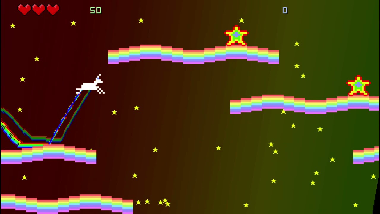 SmileBASIC 4 - The Rainbow Trail - 4ZE3X4AD - YouTube