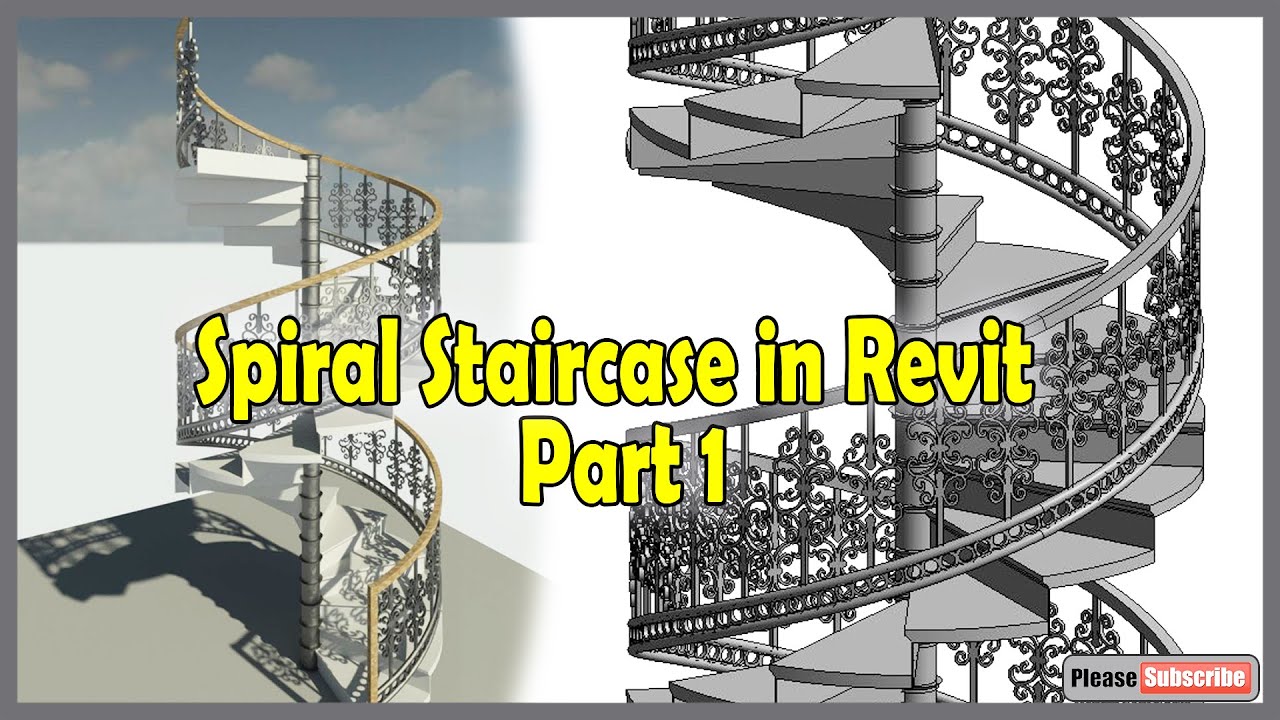 Spiral Staircase In Revit Part 1 YouTube spiral-staircase-in-revit-part-1-youtube
