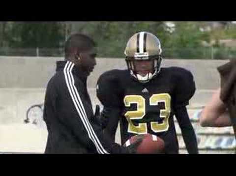 David Beckham: NFL Running Back (Futbol Meets Football) - YouTube