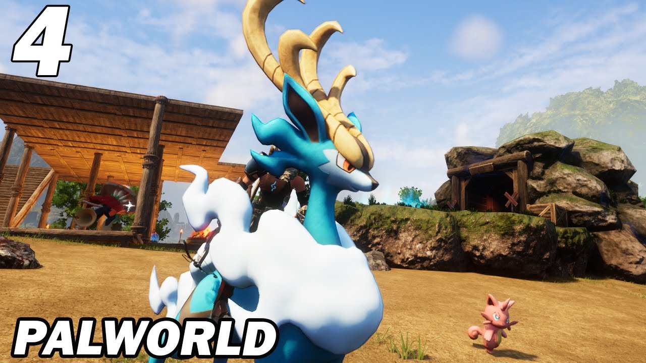 Je capture ma première monture ! Palworld 2025 EP 4 - YouTube