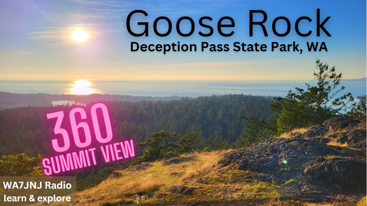 Goose Rock 360 view | Deception Pass, WA - YouTube